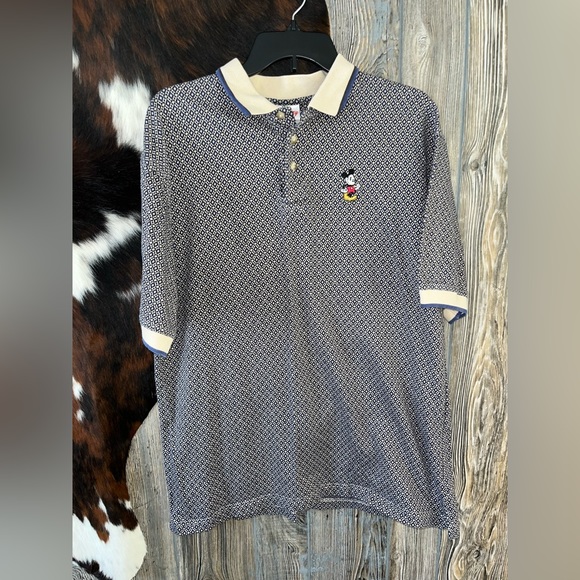 Disney | Shirts | The Disney Store Mickey Mouse Mens Polo Shirt Size ...